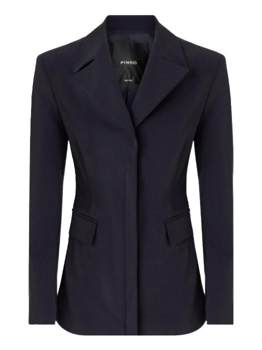 PINKO Pinko Slim-Fit Blazer with Notched Lapel